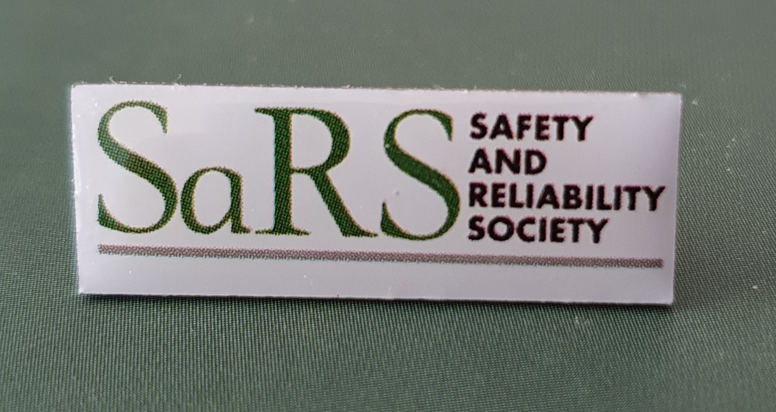 Buy a SaRS Badge – The Safety and Reliability Society