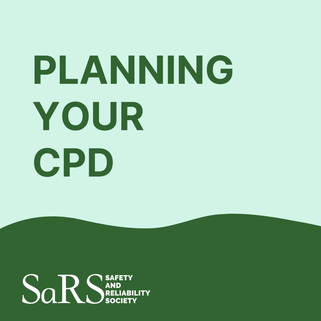 Planning your CPD – The Safety and Reliability Society