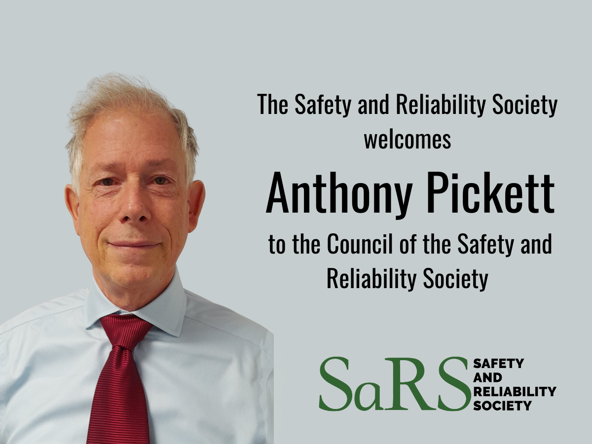 SaRS welcomes Anthony Pickett to the Council of the Safety and ...